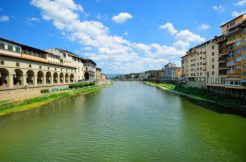 Florence river landscape stock photo. Image of sightseeing - 26542372