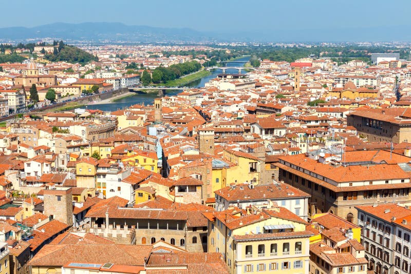Florence. Top view stock image. Image of purpose, beautiful - 58169701