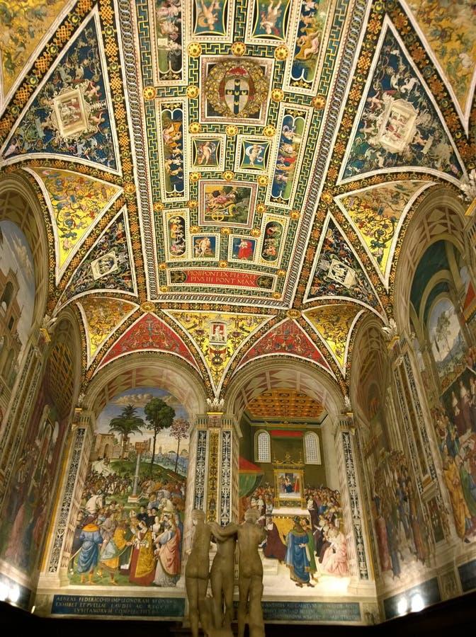 Florentine Cathedral Ceiling Stock Image - Image of artwork, florentine ...