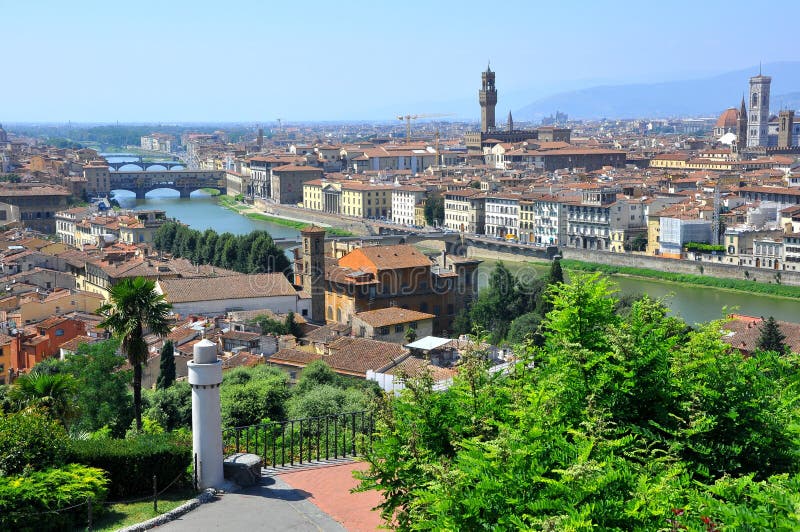 Florenz-Stadt, Italien stockfoto. Bild von grenzstein - 15192006