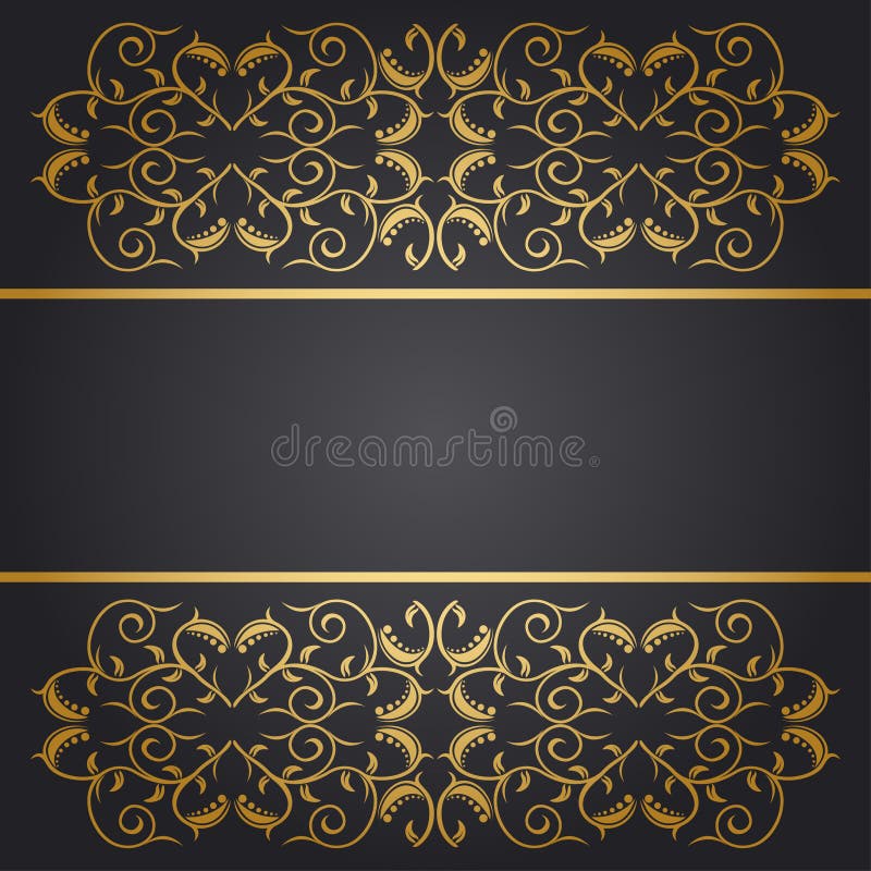 Flores barrocas del fondo ilustración del vector. Ilustración de ...