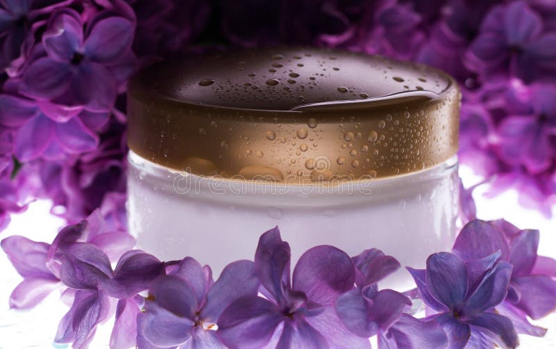 Flores crema y rosa foto de archivo. Imagen de crema - 182504992