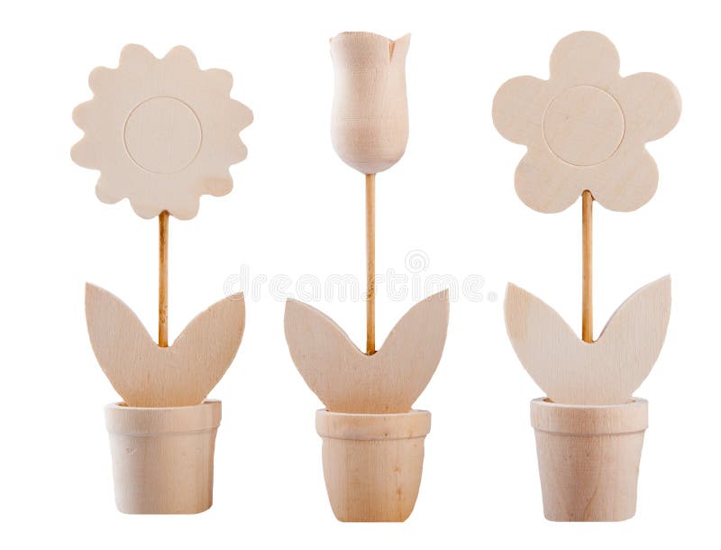 Flores de madera imagen de archivo. Imagen de handmade - 28820463