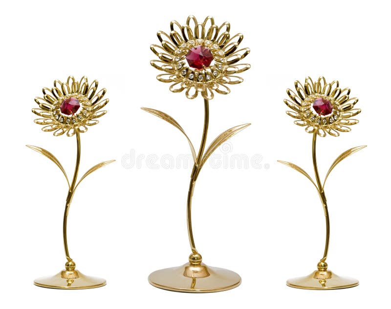 Flor del oro imagen de archivo. Imagen de objeto, arte - 18523657