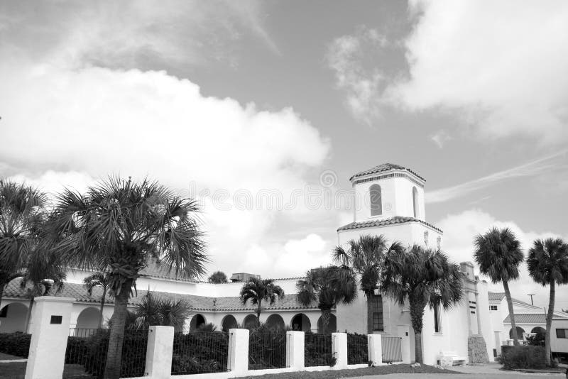 Florida Architecture stock photo. Image of palm, spanish - 4631496