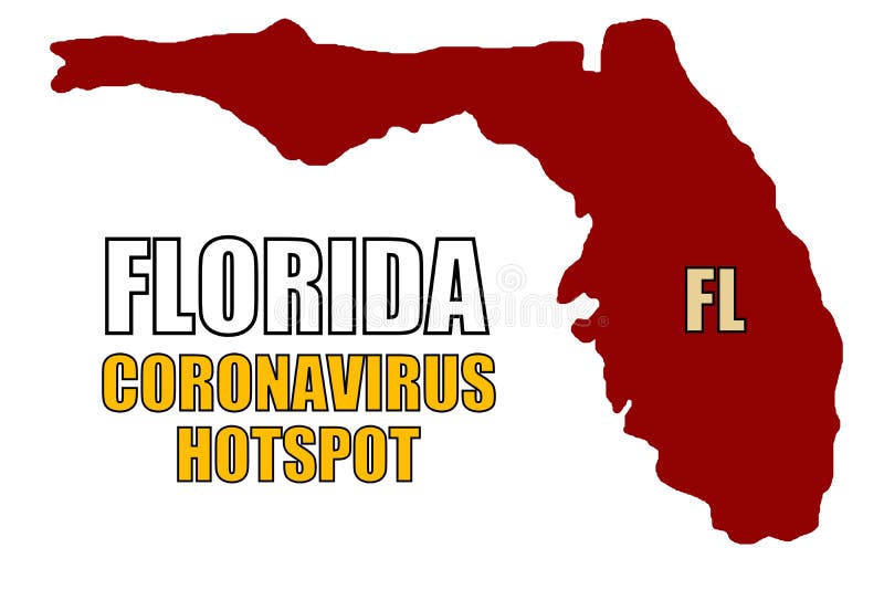 Florida As the New Coronavirus Hotspot with the Background of the State ...