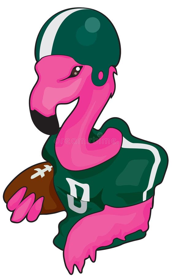 Football Flamingo Stock Illustrations – 143 Football Flamingo Stock ...
