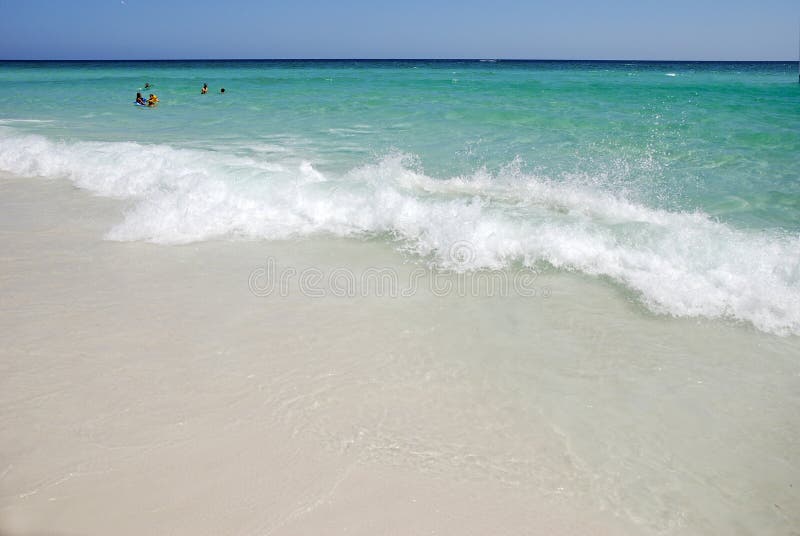 Florida Gulf Coast stock photo. Image of surf, sand, whit - 5383702