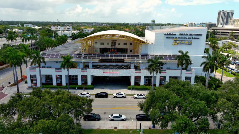 Imax Museum Drop Downtown Ft Lauderdale Stock Video - Video of city ...