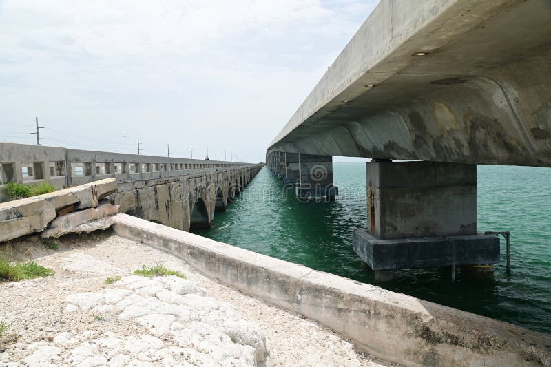 Bridge. Bridge Across the Florida Keys Stock Photo - Image of water ...