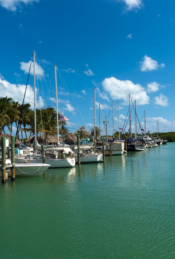 Florida Keys Marina stock photo. Image of canal, summer - 24467988