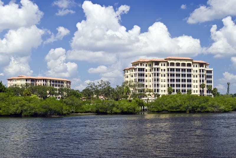 Florida Luxury Condos stock photo. Image of condo, front - 6450958