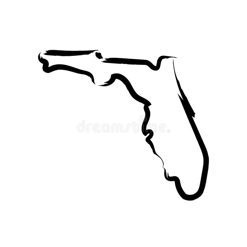 Florida State Map Outline
