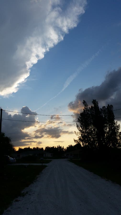 Florida skies stock image. Image of light, natural, florida - 125876849