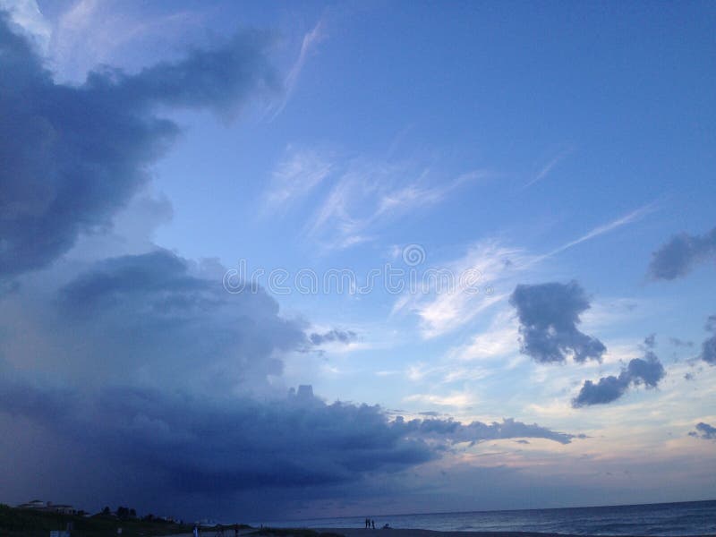 Florida Sky stock photo. Image of sunset, clouds, florida - 79024230