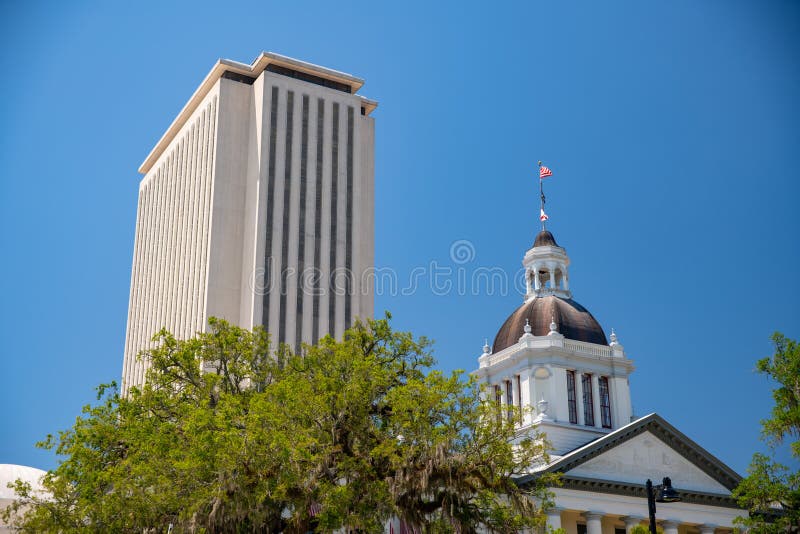 Florida State Capitol Building Tallahassee FL USA Stock Image - Image ...