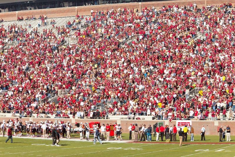 Florida State Home Football Crowd Editorial Stock Photo - Image of ...