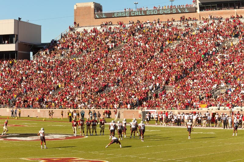 Crowd in the Stands at FSU Football Editorial Image - Image of players ...