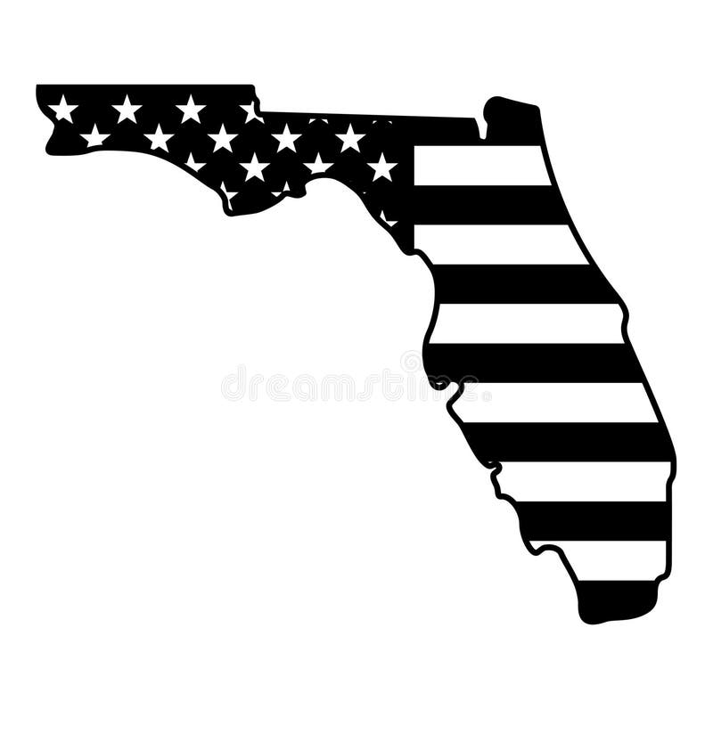 Florida Background Black White Stock Illustrations – 2,274 Florida ...