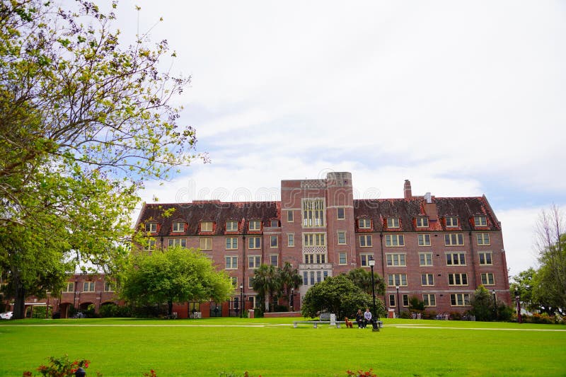 Florida State University Campus Building Editorial Image - Image of ...