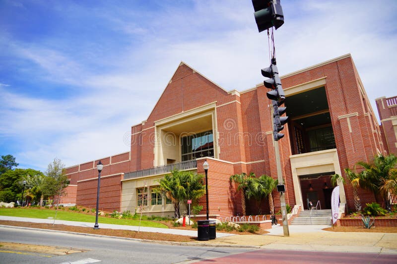Florida State University Campus Building Stock Image - Image of ...