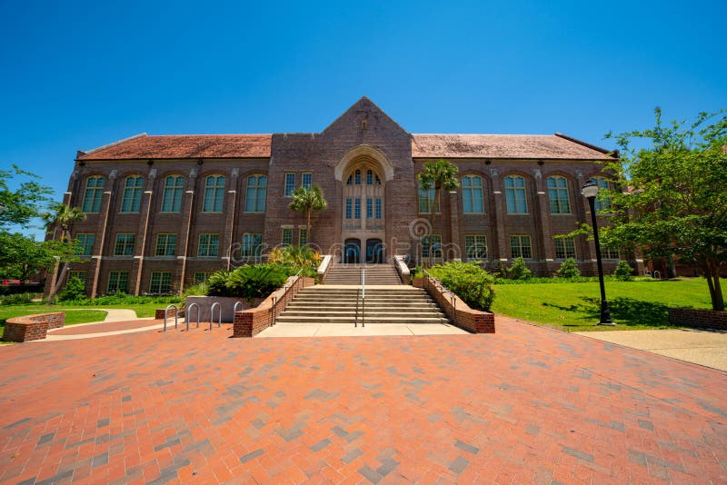 Florida State University Campus Scene Stock Image - Image of scene ...
