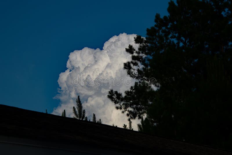 Florida Summer Tropical Cloud Number Two Stock Photo - Image of morning ...