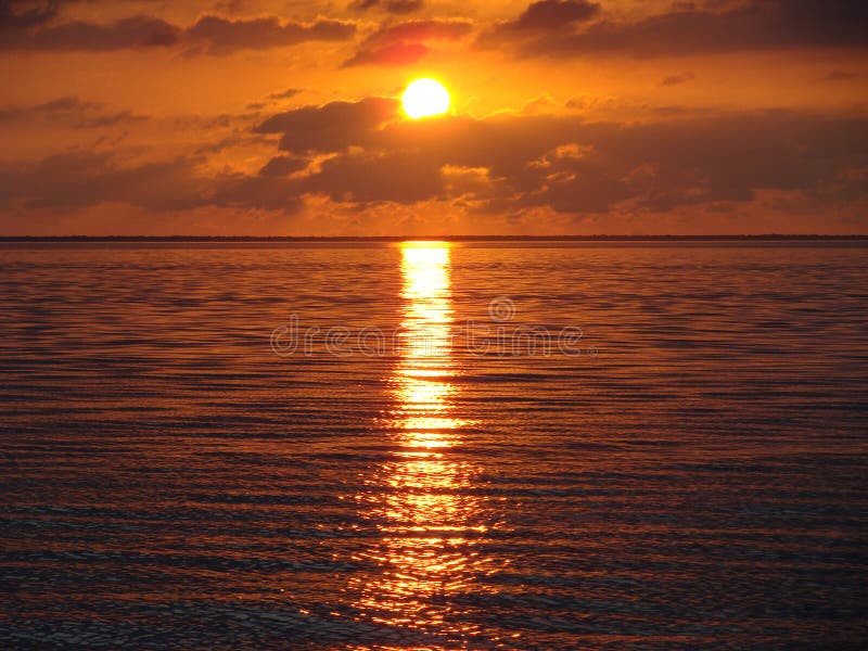 Florida Keys Early Morning Beauty Stock Image - Image of florida, times ...