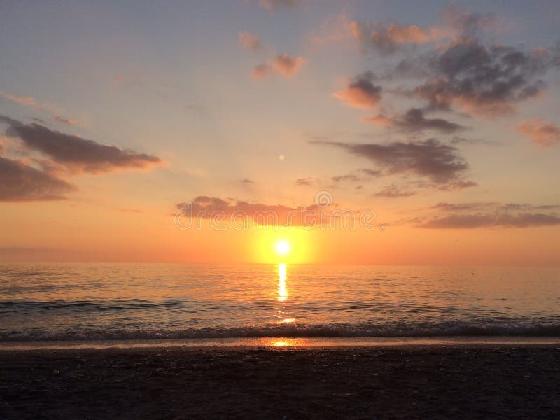 Florida Sunset stock image. Image of florida, gulf, sunset - 76109923