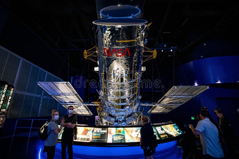 Florida, USA - Feb. 13, 2021: Kennedy Space Center Visitor Complex ...