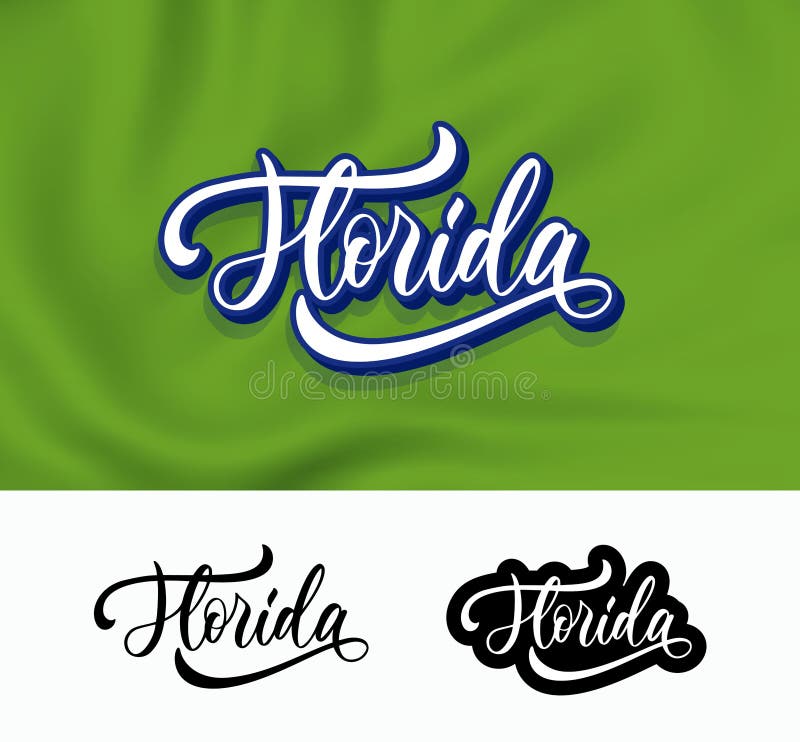 Florida Slogan Stock Illustrations – 164 Florida Slogan Stock ...