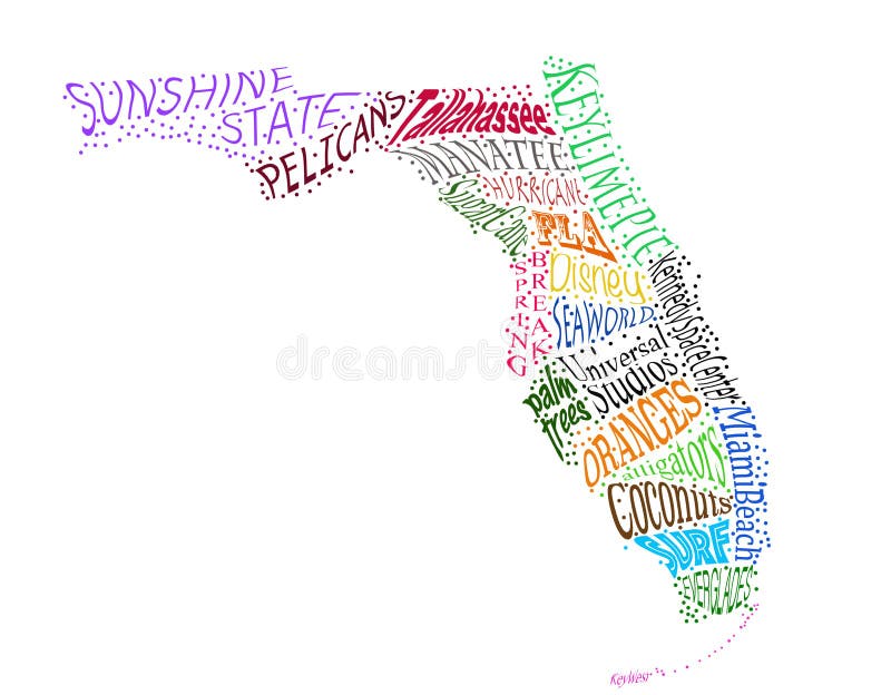 Word Florida Stock Illustrations – 558 Word Florida Stock Illustrations ...
