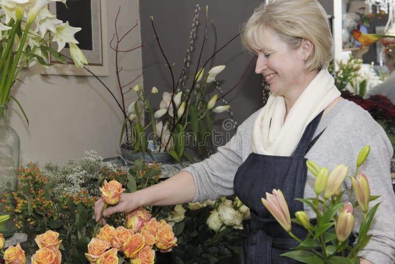 Florist stock photo. Image of decoration, floral, open - 6423120