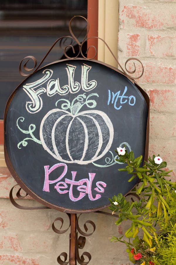 Florist Storefront Advertising Stock Photo - Image of aroma, sidewalk ...