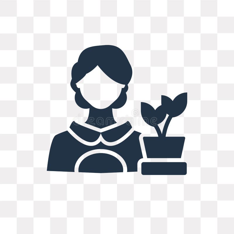 Florist Transparent Icon. Florist Symbol Design from Professions Stock ...
