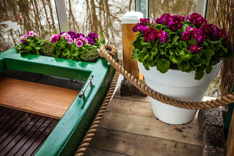 Floristic Decorative Elements Close-up Stock Image - Image of ...