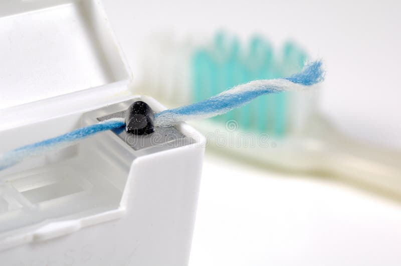 Floss stock image. Image of health, bathroom, teeth, cavity - 113303