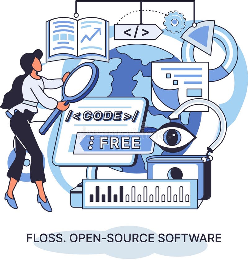 Free Open Source Software Stock Illustrations – 489 Free Open Source ... Free Open Source Software Stock Illustrations – 489 Free Open Source ...