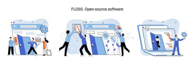Floss Open Source Software Free Product Anyone Can Freely Redistribute Modify And Completely