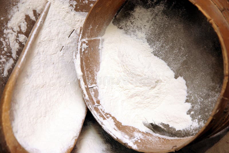 Flour stock image. Image of fresh, health, flour, meal - 1247497