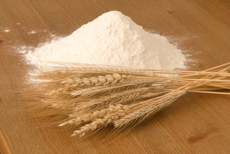 Flour stock image. Image of flour, dough, natural, white - 12594785