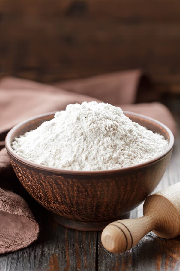 Flour and Baking Ingredients Stock Image - Image of domestic, margarine ...