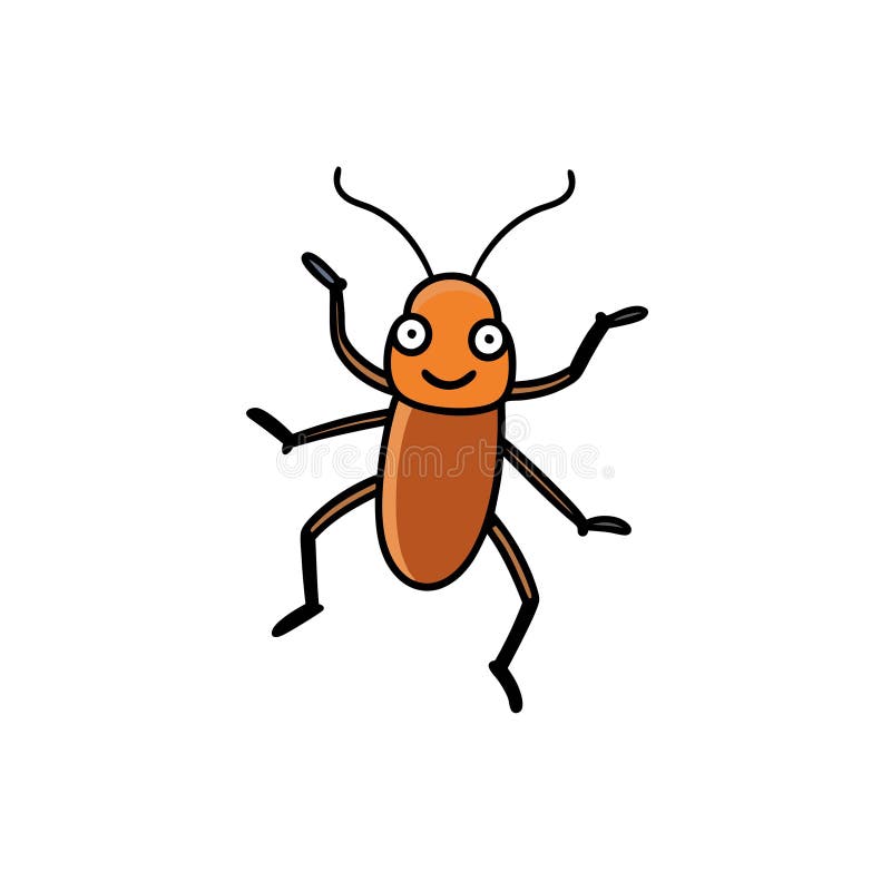Flour Beetle Bug Dancing Icon Vector Stock Vector - Illustration of ...