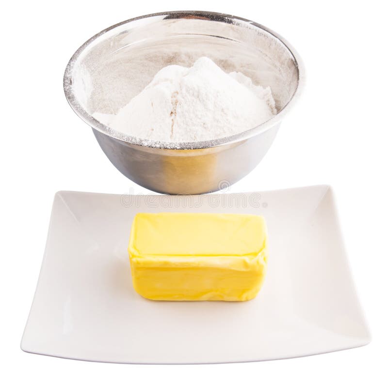 Flour And Butter III stock image. Image of background - 39755401