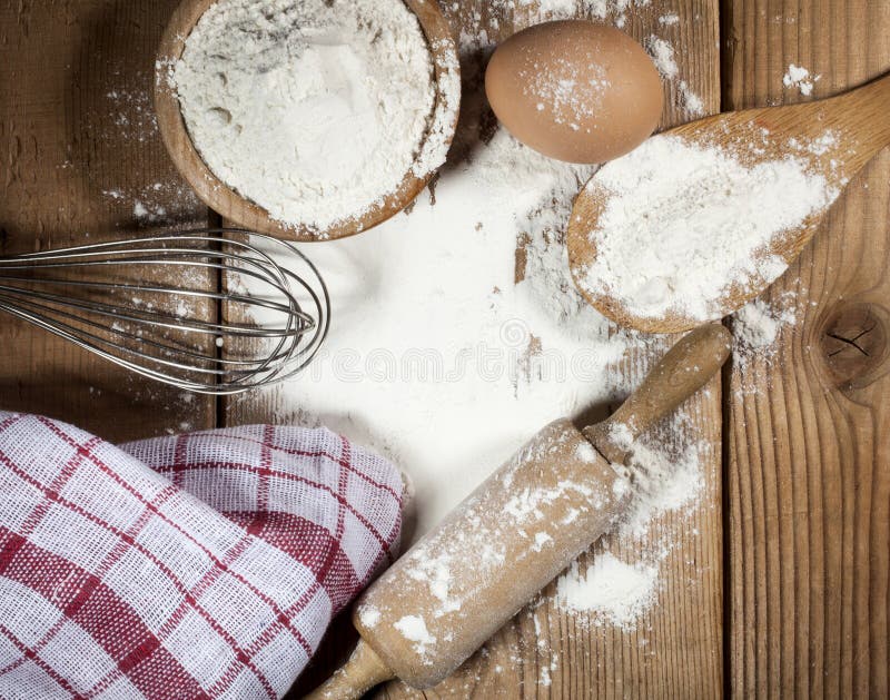 Flour stock photo. Image of knead, food, cookies, biscuit - 51963750