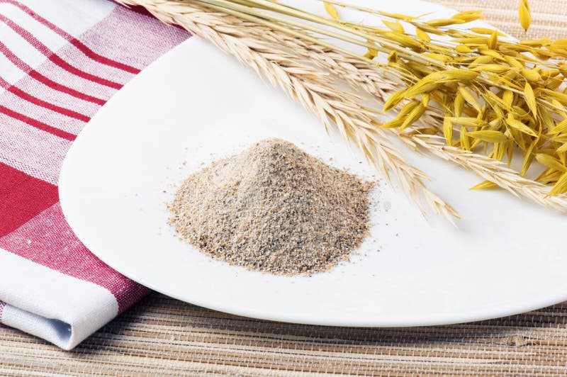 Flour of a rough grinding stock photo. Image of crust - 14260740