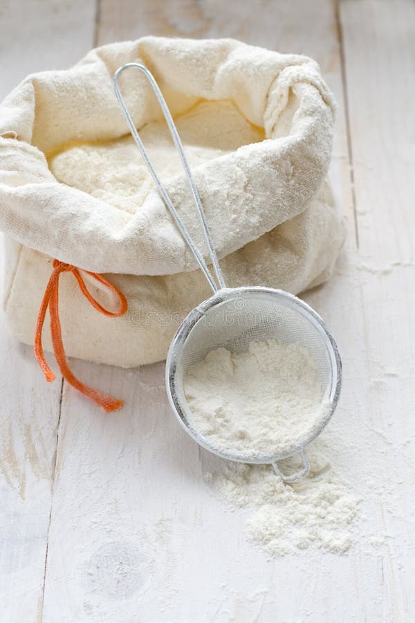Flour stock image. Image of board, textile, sieve, material - 39335863