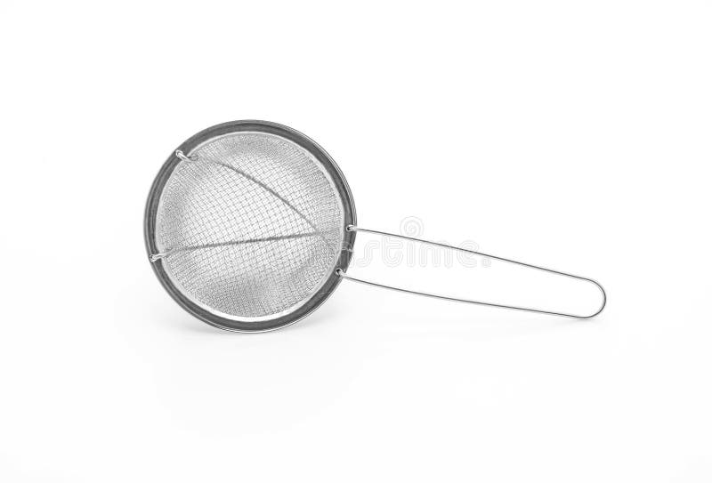 Flour sifter on white stock photo. Image of ingredient - 96672798