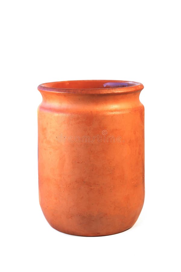 Flour Storage Container Isolated on White Background. Stock Photo ...