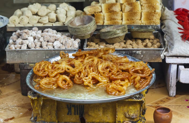 Flour street food in India stock photo. Image of outdoor - 82340896